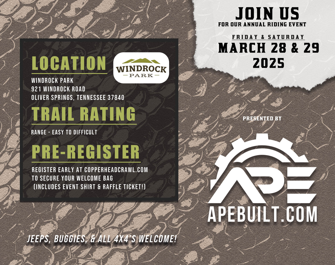 Copperhead Crawl – APE BUILT